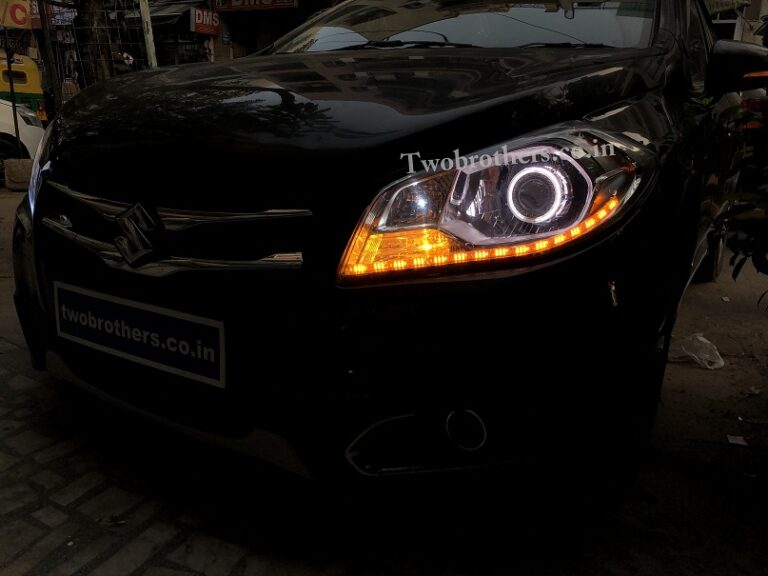 SCROSS PROJECTOR HEADLIGHTS WITH MATRIX DRL - Car Projector DRL ...