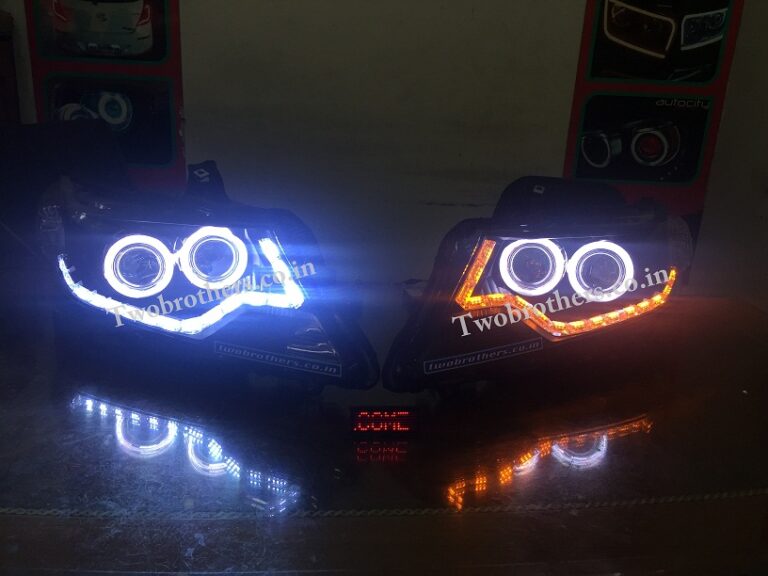 Old Honda City ivtech Dual Biled Projector Headlights with Matrix DRL ...