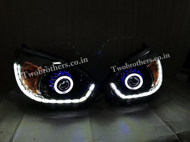 NEW ALTO 800 PROJECTOR HEADLIGHTS WITH ULTRA MATRIX DRL V1 - Car ...