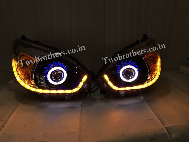 NEW ALTO 800 PROJECTOR HEADLIGHTS WITH ULTRA MATRIX DRL V2 - Car ...