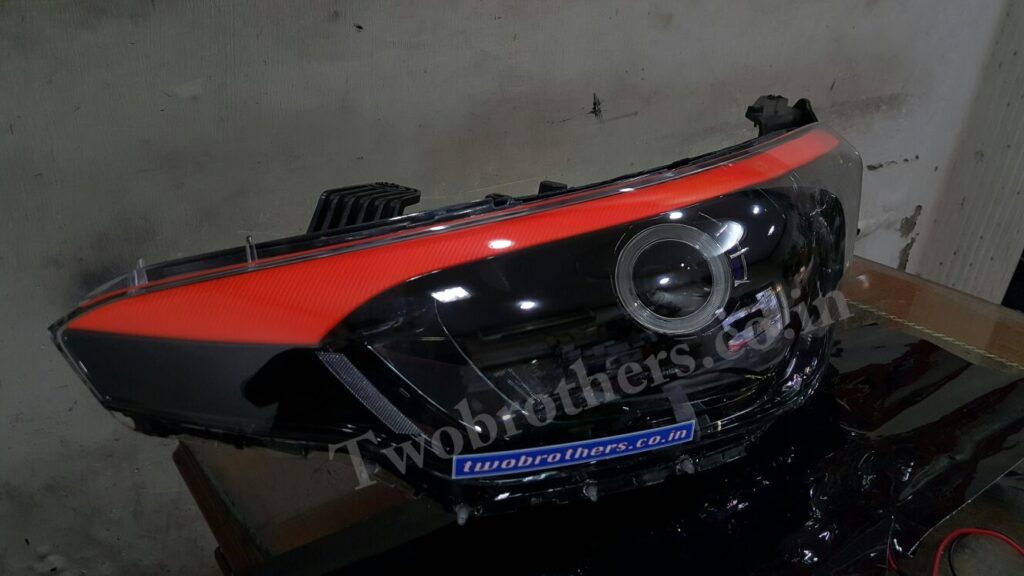 Elite I20 Shadow Line With Projector Lamps – Car Projector DRL ...