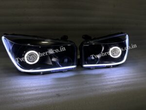 Celerio Projector Headlights with DRL - Car Projector DRL Headlights ...