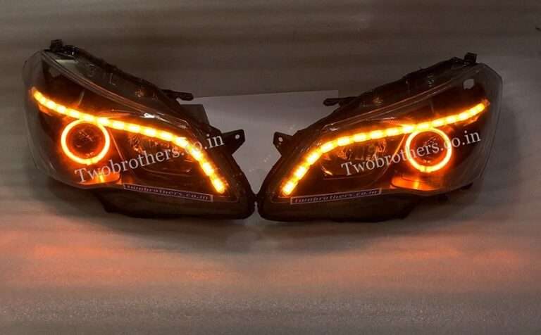 CIAZ MERC STYLE PROJECTOR HEADLIGHTS WITH ULTRA MATRIX DRL WITH ...