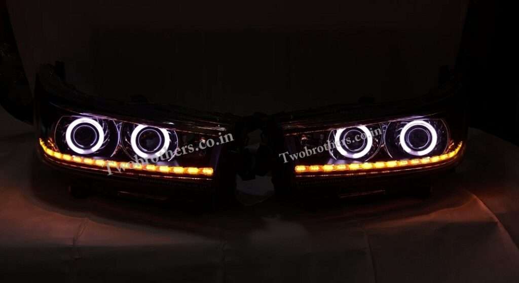 Innova Crysta Dual Projector Headlights with Ultra Matrix DRL V2 - Car ...