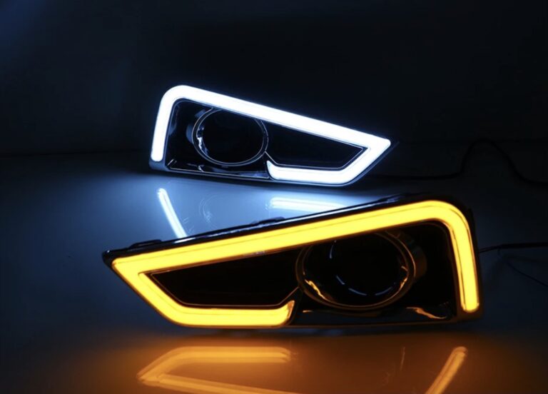 Honda City Fog Drl with Indicators - Car Projector DRL Headlights and ...