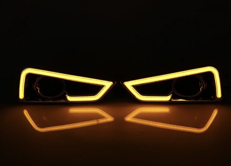 Honda City Fog Drl with Indicators - Car Projector DRL Headlights and ...