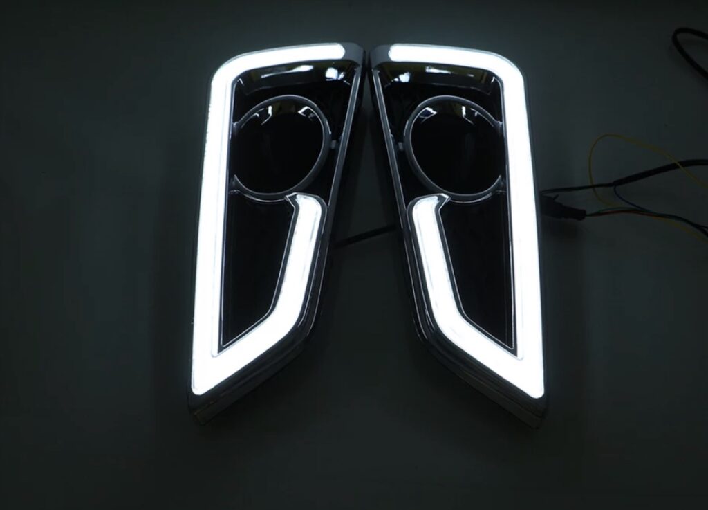 Honda City Fog Drl with Indicators - Car Projector DRL Headlights and ...