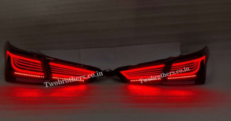 NEW VERNA FLUIDIC CONCEPT STYLE MATRIX LED TAIL LIGHTS V2 - Car ...