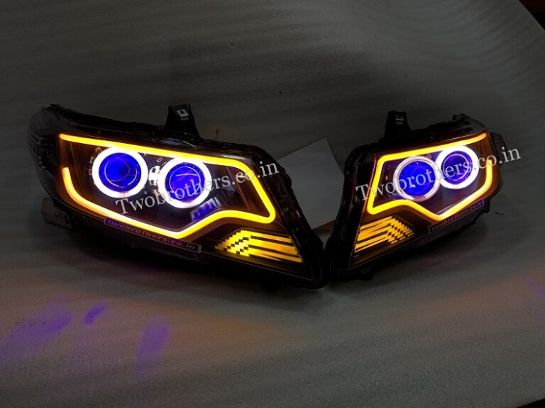 Old Honda City iVtech Dual Projector Headlights with Eagle Eyes with ...