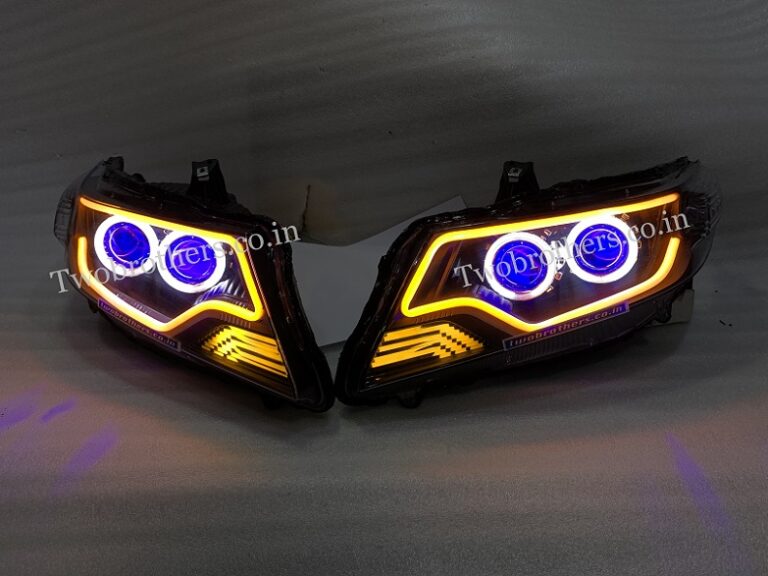 Old Honda City iVtech Dual Projector Headlights with Eagle Eyes with ...