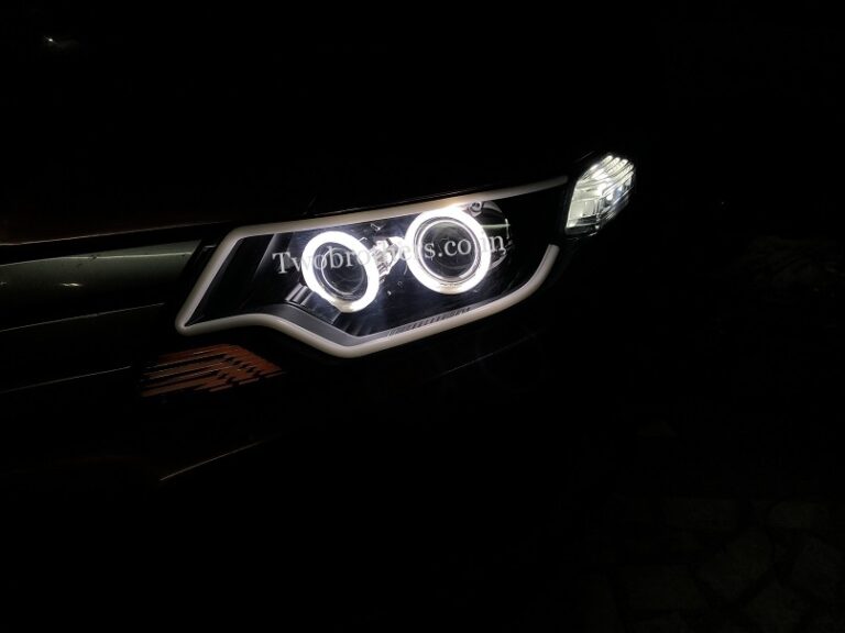 Old Honda City iVtech Dual Projector Headlights with Eagle Eyes with ...