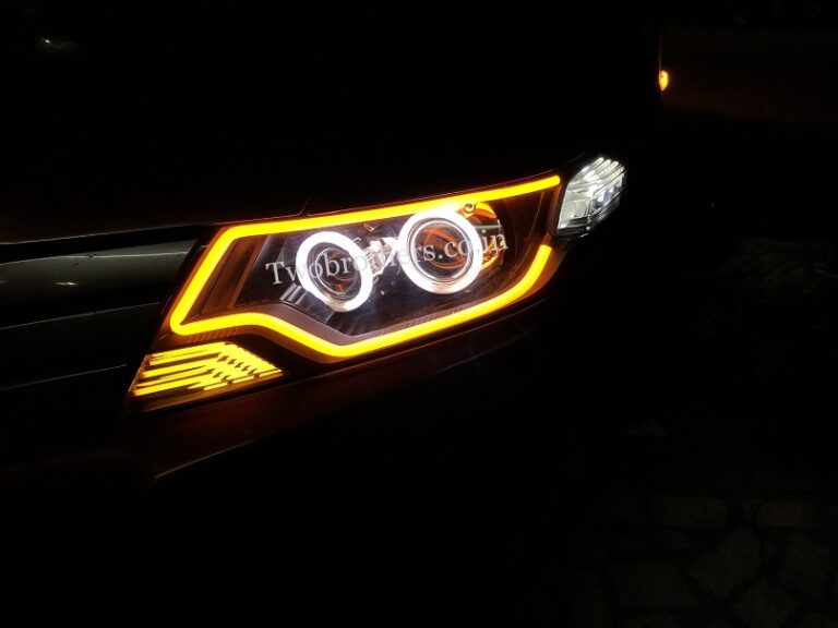 Old Honda City iVtech Dual Projector Headlights with Eagle Eyes with ...