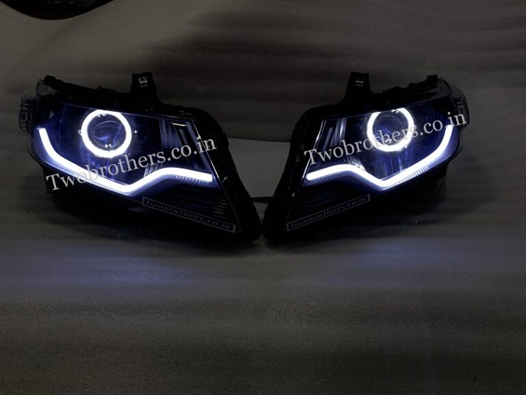 Old Honda City iVtech Biled Projector Headlights with Eagle Eyes with ...