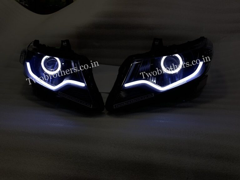 Old Honda City iVtech Biled Projector Headlights with Eagle Eyes with ...