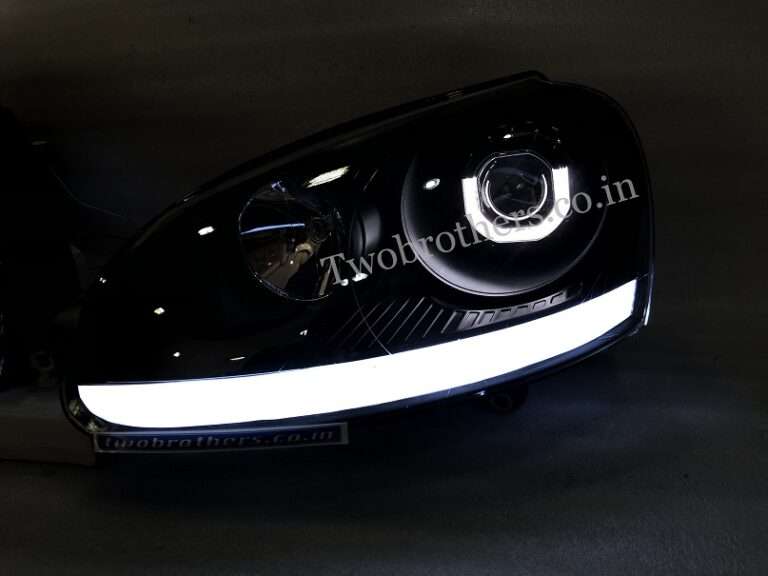Old Jetta U Shape Projector Headlights with Matrix Eagle Eyes - Car ...