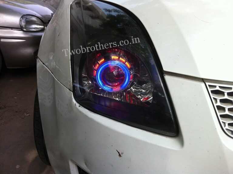 OLD SWIFT / DESIRE PROJECTOR HEADLIGHTS V1 - Car Projector DRL ...