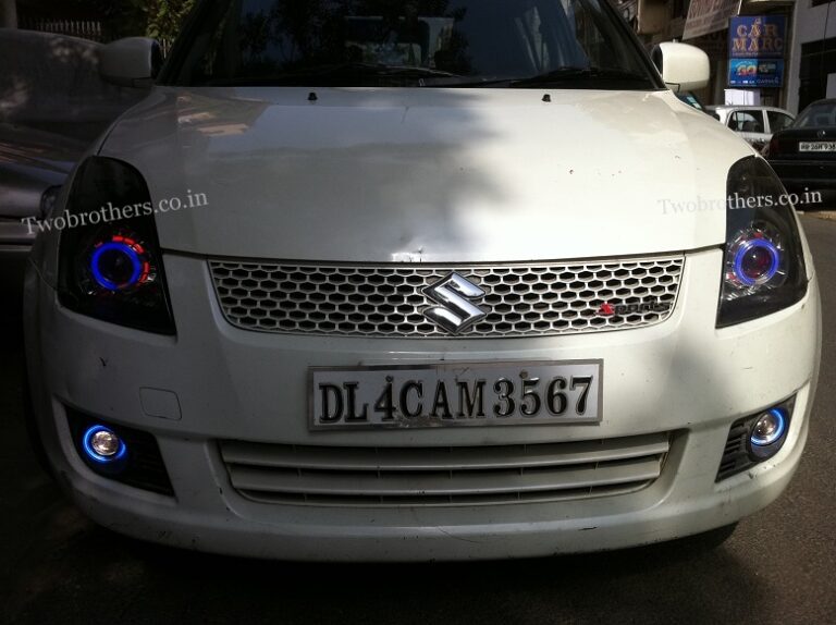 OLD SWIFT / DESIRE PROJECTOR HEADLIGHTS V1 - Car Projector DRL ...