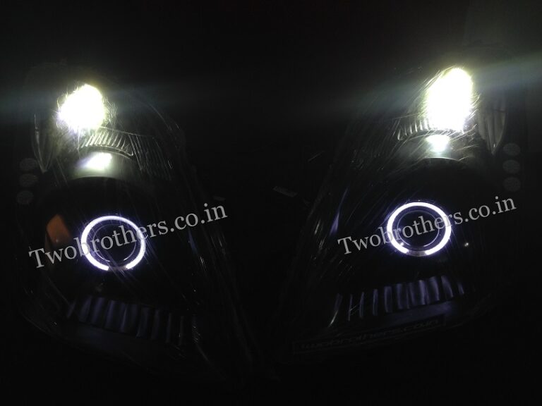 OLD SWIFT / DESIRE PROJECTOR HEADLIGHTS with Indicator Led - Car ...