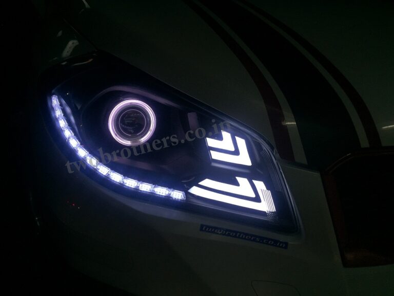 S CROSS PROJECTOR HEADLIGHTS WITH SEQUENCIAL DRL - Car Projector DRL ...