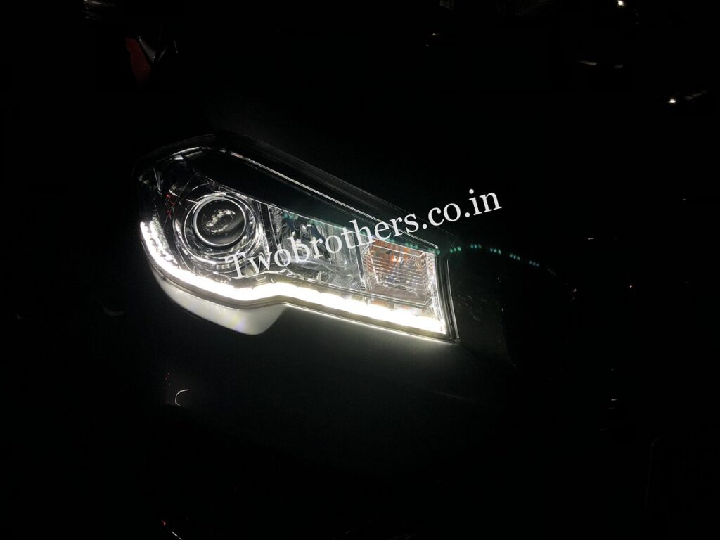 S CROSS PROJECTOR HEADLIGHTS WITH ULTRA MATRIX DRL - Car Projector DRL ...