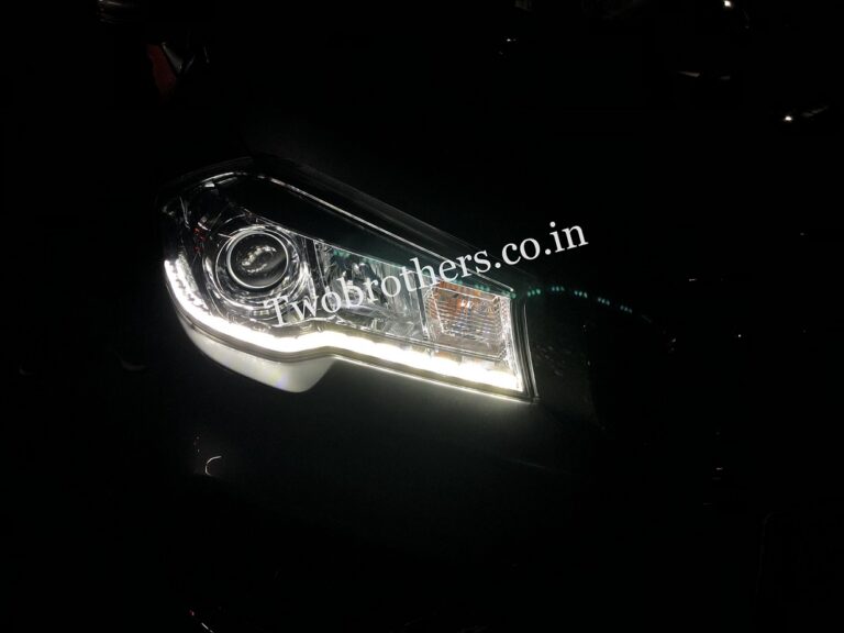 S CROSS PROJECTOR HEADLIGHTS WITH ULTRA MATRIX DRL - Car Projector DRL ...