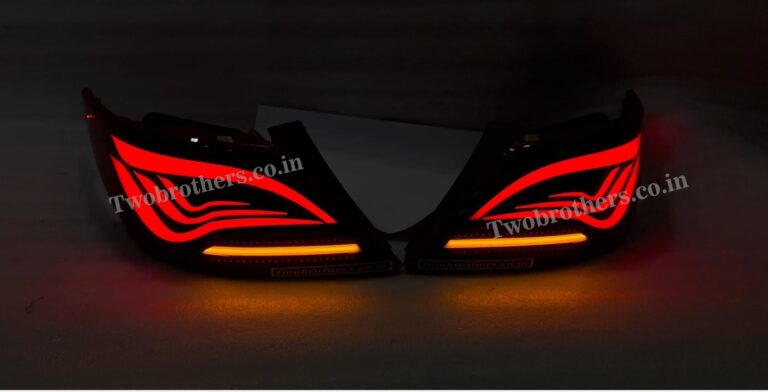 Verna Fluidic Concept Style Matrix Led Tail Lights V4 - Car Projector ...