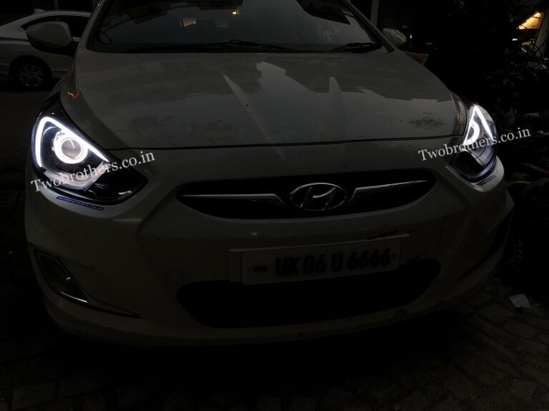 Santro Xing Projector Headlights - Car Projector DRL Headlights and Led ...